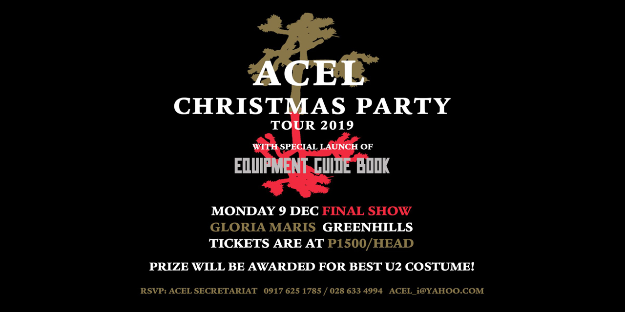 ACEL’s U2 Themed Christmas Party – ACEL