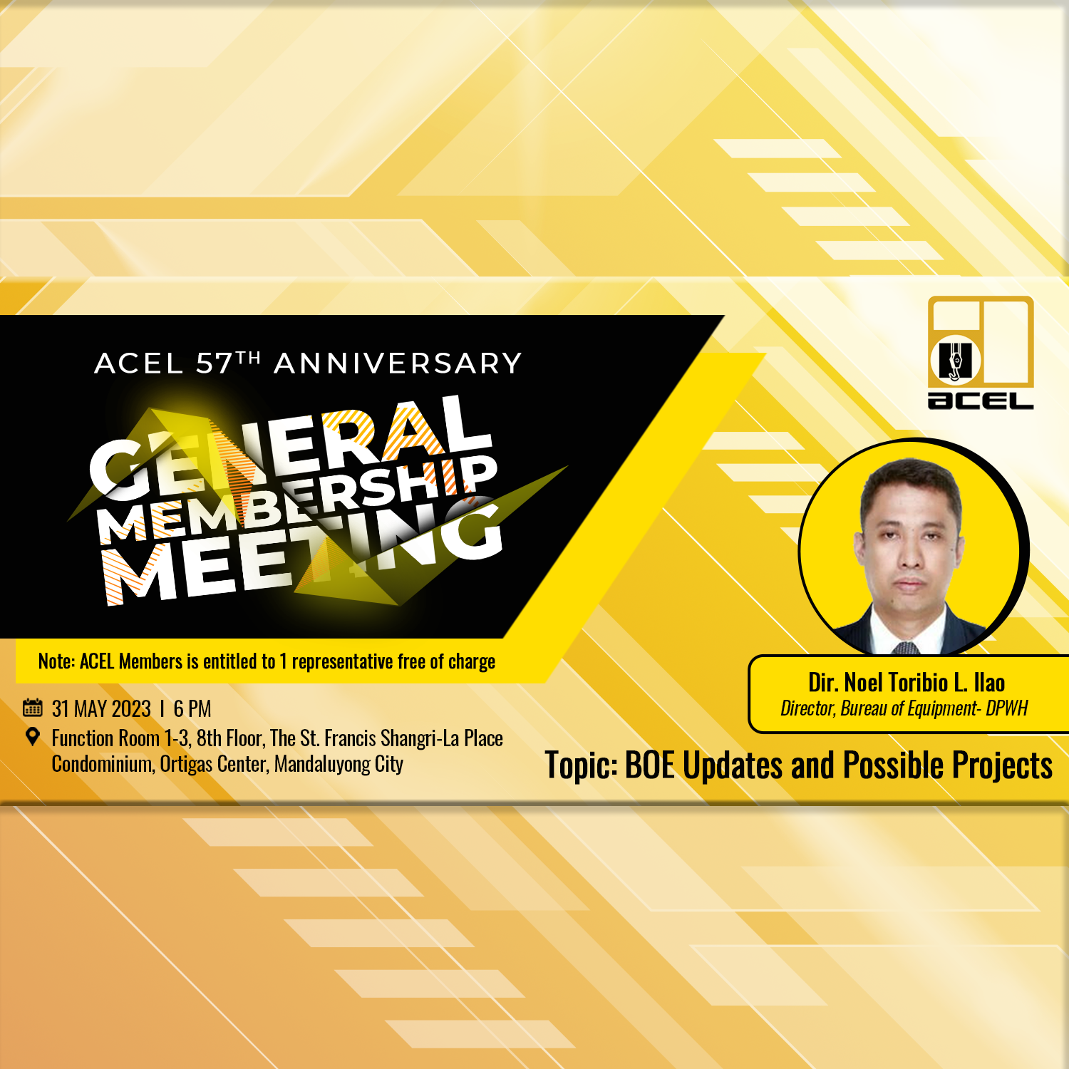 May 19, 2023 – ACEL